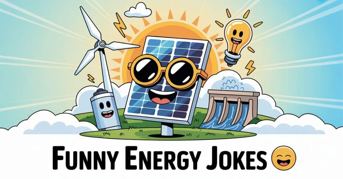 200+ Funny Energy Jokes to Spark Laughter and Brighten Your Day - Punfect